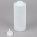 Tablecraft 32C 32 oz. Clear Squeeze Bottle - 12/Pack