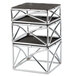 Tablecraft CR3 Set of Three Chrome Plated Square Metal Riser Set - 2 ...