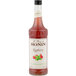 Monin 1 Liter Zero Calorie Natural Raspberry Flavoring Syrup