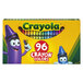 Crayola 520096 Classic 96 Assorted Crayon Box with Sharpener
