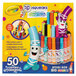 Crayola 588750 Pip-Squeaks Assorted 50 Color Telescoping Mini Size ...