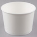 Choice 64 oz. White Double Poly-Coated Paper Food Cup - 150/Case