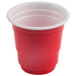 Red Plastic Shot Cups (2 oz.): WebstaurantStore