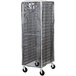 Curtron SUPRO-BM-BK Black Supro Breathable Mesh Bun / Sheet Pan Rack ...