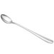 Acopa Benson 8" 18/0 Stainless Steel Heavy Weight Iced Tea Spoon - 12/Case
