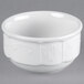 Tuxton CHB-105 Chicago 11 oz. 4 1/4" Bright White Stackable China Bouillon Cup - 36/Case