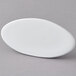 American Metalcraft CMP520 5" x 2 3/8" Oval Ceramic Card Sign