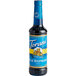 Torani 750 mL Plastic Sugar Free Blue Raspberry Flavoring Syrup