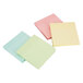 Universal UNV35695 3" x 3" Pastel 90-Sheet Self-Stick Note Pad - 24/Pack