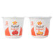 Yoplait Red Raspberry & Harvest Peach Yogurt Cups - 48/Case