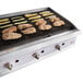 Cooking Performance Group CL-CPG-72-NL 72" Gas Lava Briquette Charbroiler - 240,000 BTU