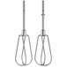KitchenAid KHM512WH Ultra Power White 5 Speed Hand Mixer with Stainless ...