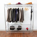 Regency 24" x 60" x 74" Chrome Garment Rack