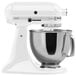 KitchenAid KSM150PSWH Artisan Series White 5 Qt. Tilt Head Countertop ...