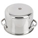 American Metalcraft MPL8 8 oz. Mini Stainless Steel Pot and Lid