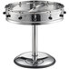 Choice 13 1/2" Stainless Steel 12 Clip with Pedestal Base Portable ...