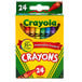 Crayola Crayons 24 Pack | Crayola 523024 Classic 24-Count Assorted ...