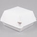 Southern Champion Microwavable Hinged White Paper Take Out Burger Box 4 ...