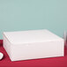 16" x 16" x 5" White Cake / Bakery Box - 10/Pack