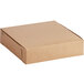 10" x 10" x 2 1/2" Kraft Pie / Bakery Box - 10/Pack