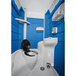 PolyJohn FS3-1001 Fleet Blue Premium Portable Restroom - Assembled