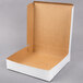 12" x 12" x 2 3/4" White Pie / Bakery Box - 10/Pack