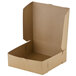 9" x 9" x 3" Kraft Pie / Bakery Box - 10/Pack