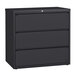 Hirsh Industries 17646 Charcoal Three-Drawer Lateral File Cabinet - 42 ...