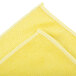Unger MF40J SmartColor MicroWipe 16" x 15" Yellow Heavy-Duty Microfiber ...