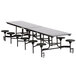 National Public Seating MTS12-MDPECR 12' Mobile MDF Cafeteria Table ...