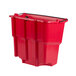 Rubbermaid 2064907 WaveBrake® 18 Qt. Red Dirty Water Bucket
