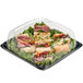 Sabert C9611 UltraStack 11" Square Disposable Deli Platter / Catering ...