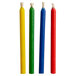 Creative Converting 100043 Assorted Color Solid Relight Candle - 12/Pack