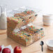 Choice 11" x 4" x 11" Stackable Candy / Topping Dispensers with Scoop ...