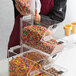 Choice 11" x 4" x 7" Stackable Candy / Topping Dispensers with Notches ...