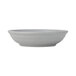 Tuxton VGD-041 TuxTrendz Zion Matte Gray 3.5 oz. Embossed China Fruit Dish - 24/Case