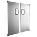 Curtron Service-Pro Series 20 Double Aluminum Swinging Traffic Door ...
