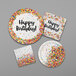 Creative Converting 324662 7" Confetti Sprinkles Paper Plate - 96/Case