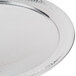 American Metalcraft HMRST2201 22" Round Hammered Stainless Steel Tray