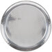American Metalcraft HMRST2201 22" Round Hammered Stainless Steel Tray