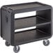 Cambro SC337S615 Service Cart Pro 42" x 24" x 37" Charcoal Gray One ...