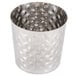 American Metalcraft FFHM37 3 3/8" Hammered Stainless Steel French Fry Cup