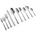 Choice Bethany 4 1/4" 18/0 Stainless Steel Demitasse Spoon - 12/Case