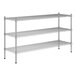 Regency Spec Line 18" x 60" x 34" NSF Stainless Steel 3-Shelf Kit