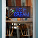 Choice 19" x 10" LED Rectangular Ice Cream Sign with Two Display Modes