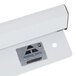 Advance Tabco CM-60 60" x 2 7/16" Aluminum Wall Mounted Ticket Holder