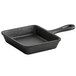 Vollrath 59739 5" x 4" Pre-Seasoned Mini Cast Iron Rectangular Skillet
