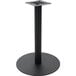 BFM Seating Uptown Sand Black Standard Height 20" Round Table Base