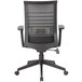 Boss B6566-BK Black Mesh Task Chair with Synchro-Tilt Mechanism