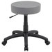 Boss Office B210-VGY Gray Vinyl DOT Stool
